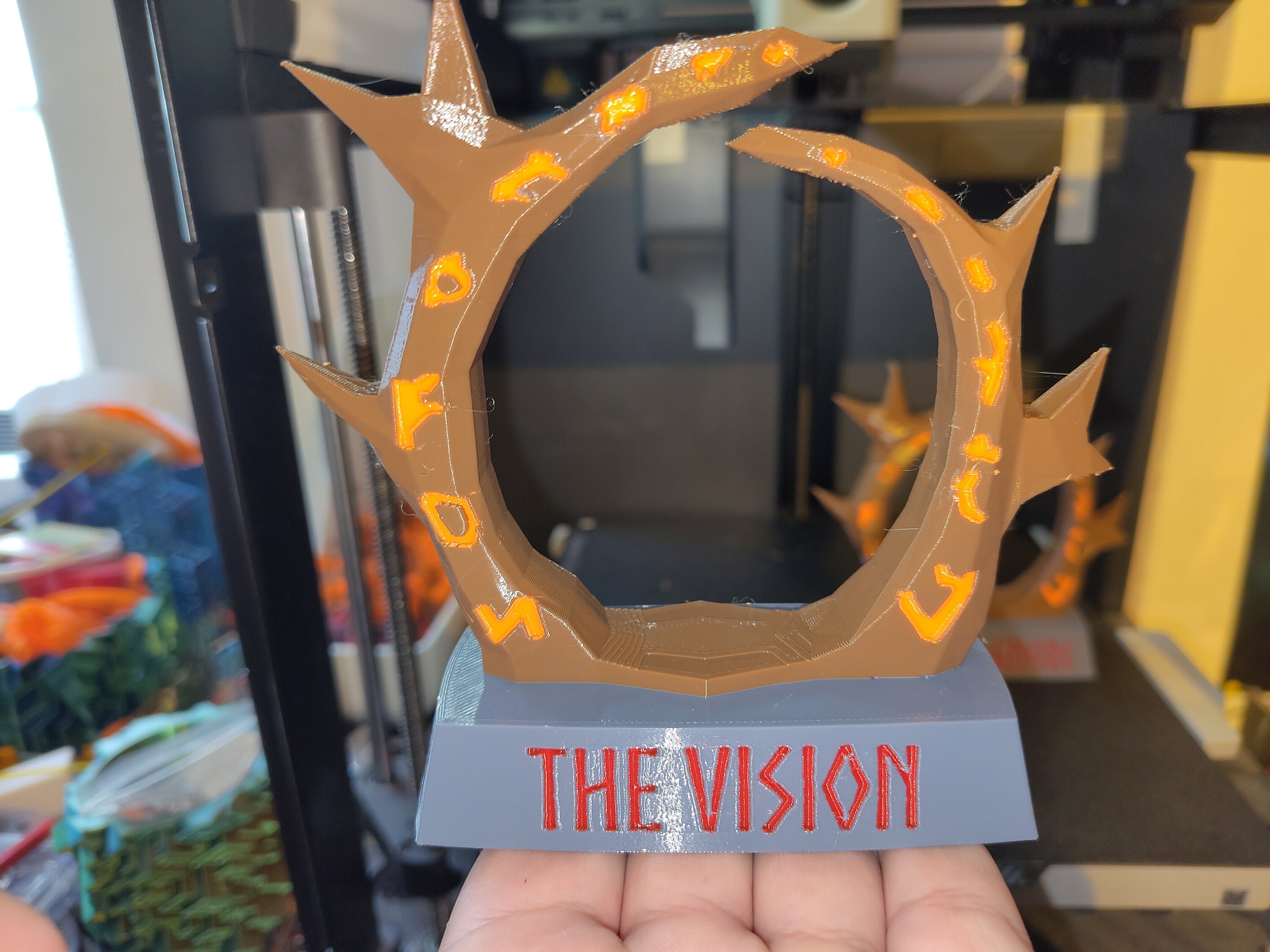 Valheim Inspired Portal With Your Character Name Extruded Into the Base ...