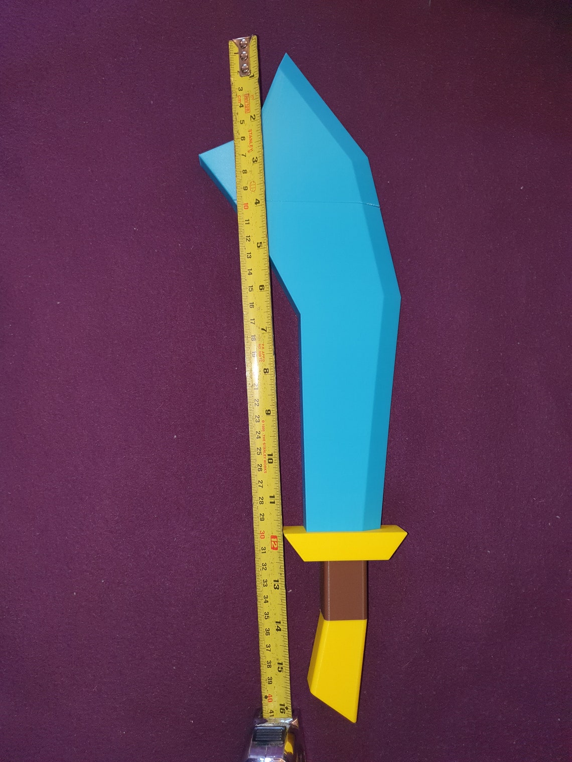 OSRS Inspired Rune Scimitar Full Size Prop With Your RS Name Extruded ...