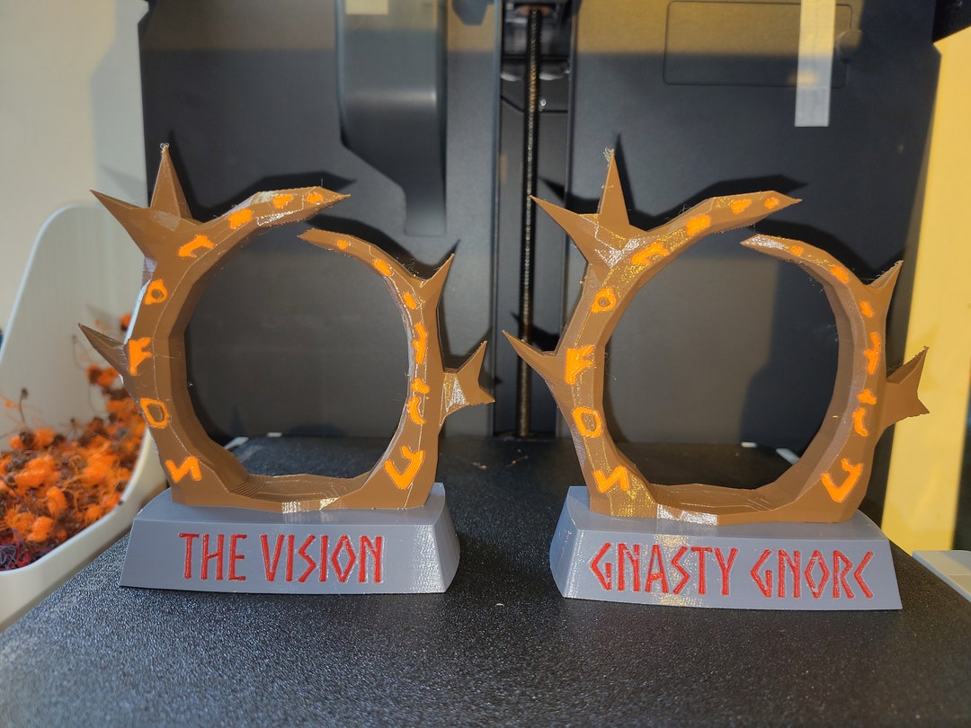 Valheim Inspired Portal With Your Character Name Extruded Into the Base ...
