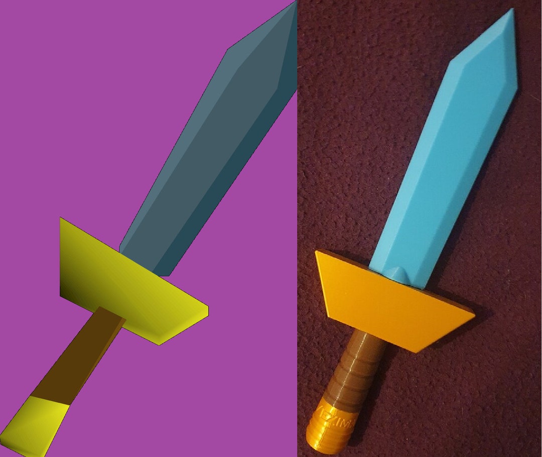 OSRS Inspired Rune Dagger With Your Username Customisation With Free ...
