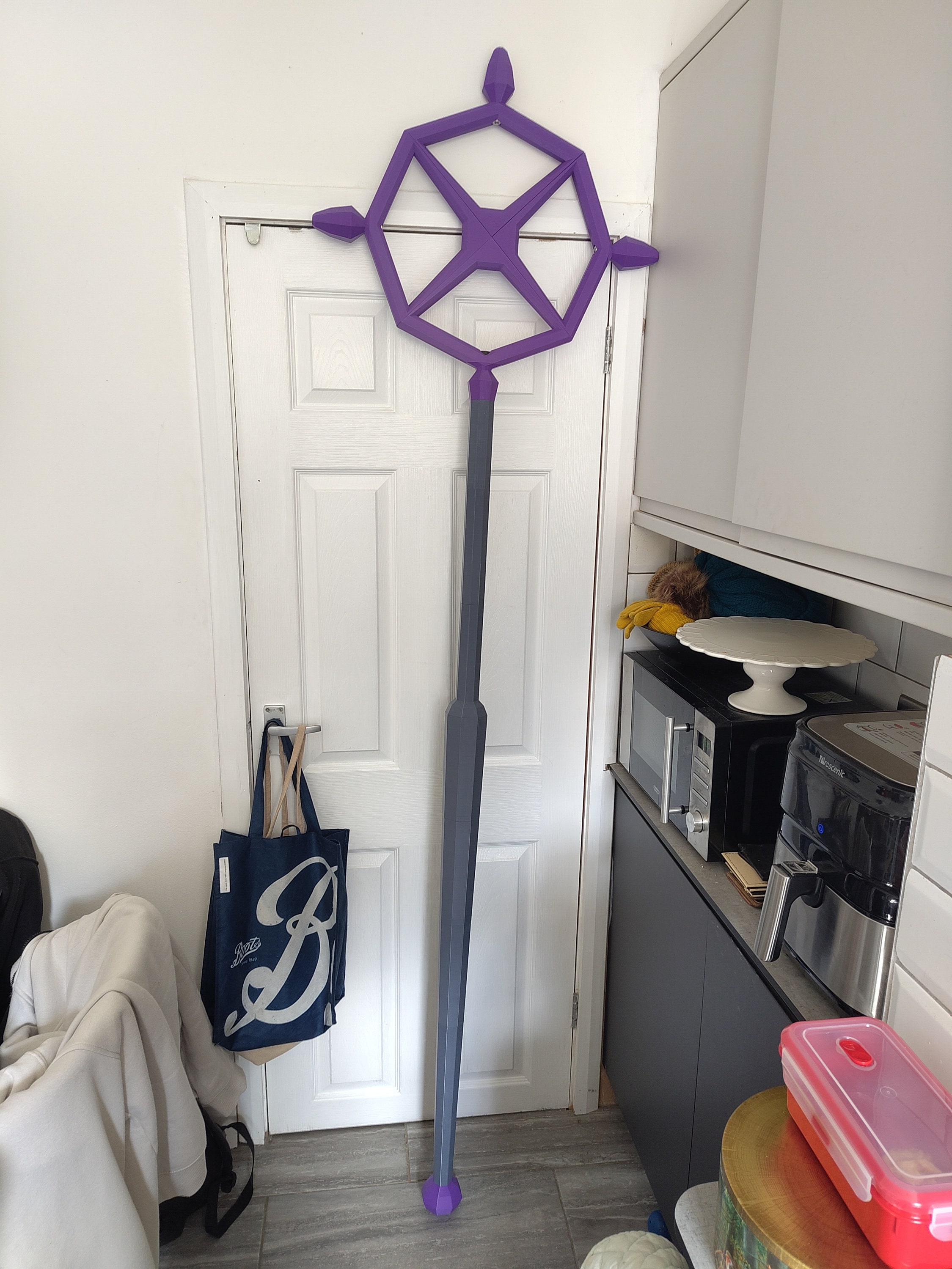 OSRS Inspired Ancient Staff Life Size 1/1 Scale for Cosplay Over 7 Feet ...