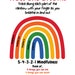Mindfulness Rainbow Exercise Framed (8.5 X 11) - Etsy