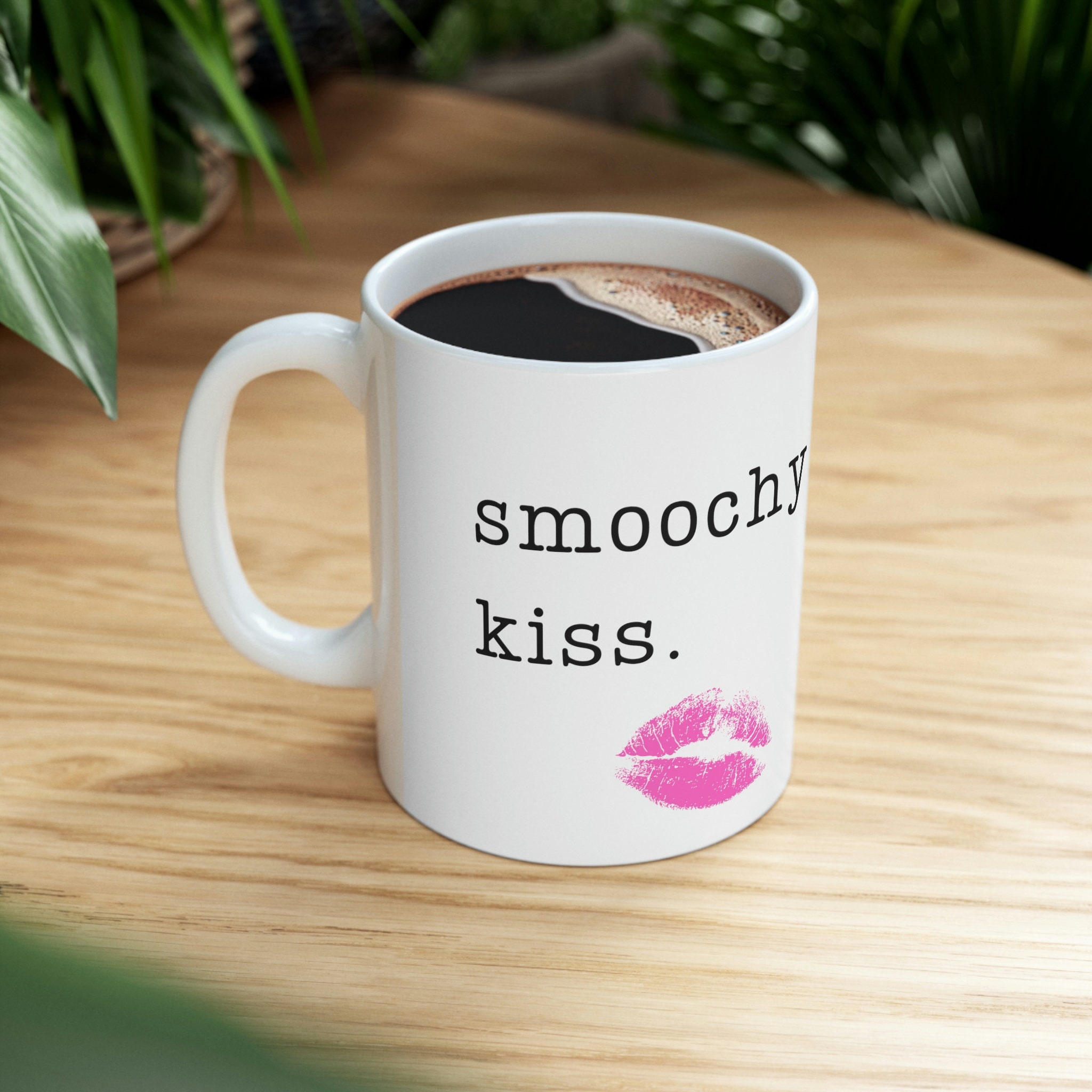 Bluey, Smoochy Kiss, Valentine's Day, Ceramic Mug 11oz - Etsy