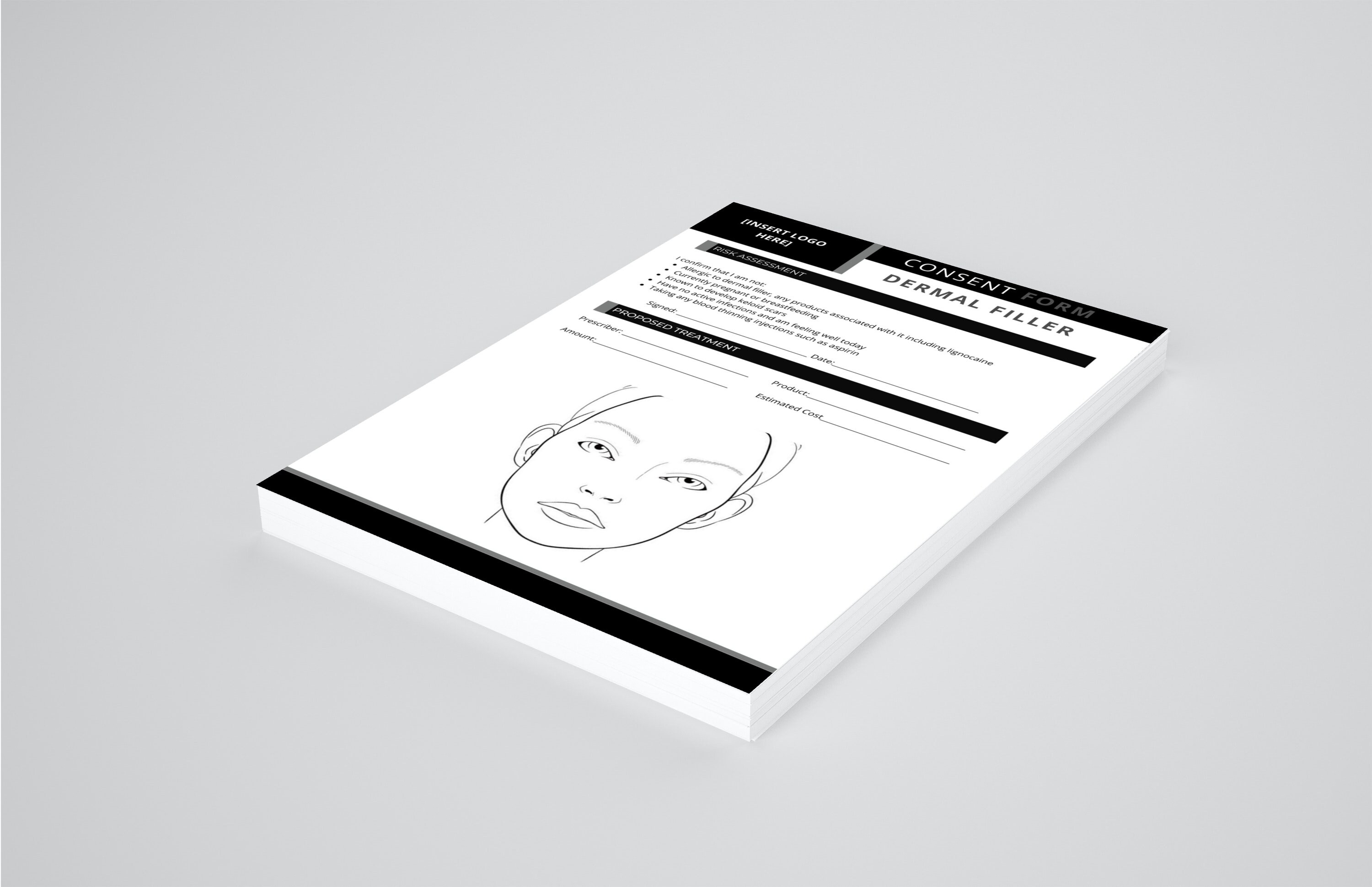 Fully Customizable Consent Forms for Dermal Filler and Wrinkle Relaxer ...