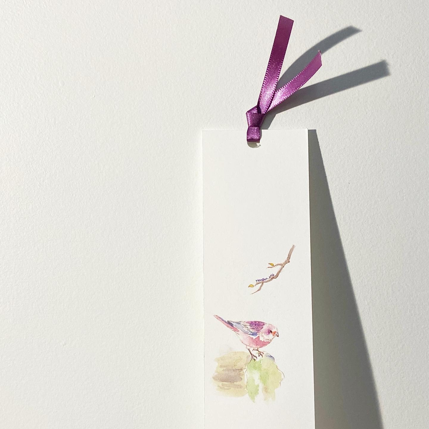 Custom Pattern Watercolor Hand-painted Bookmark - Etsy