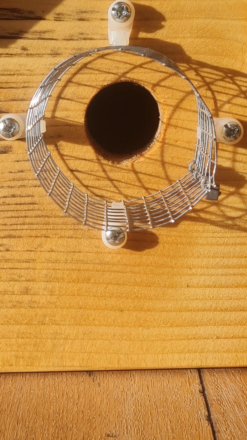 1 Bird Box Predator Protection Guard Kit Nest Box Squirrel, Magpie, Cat ...