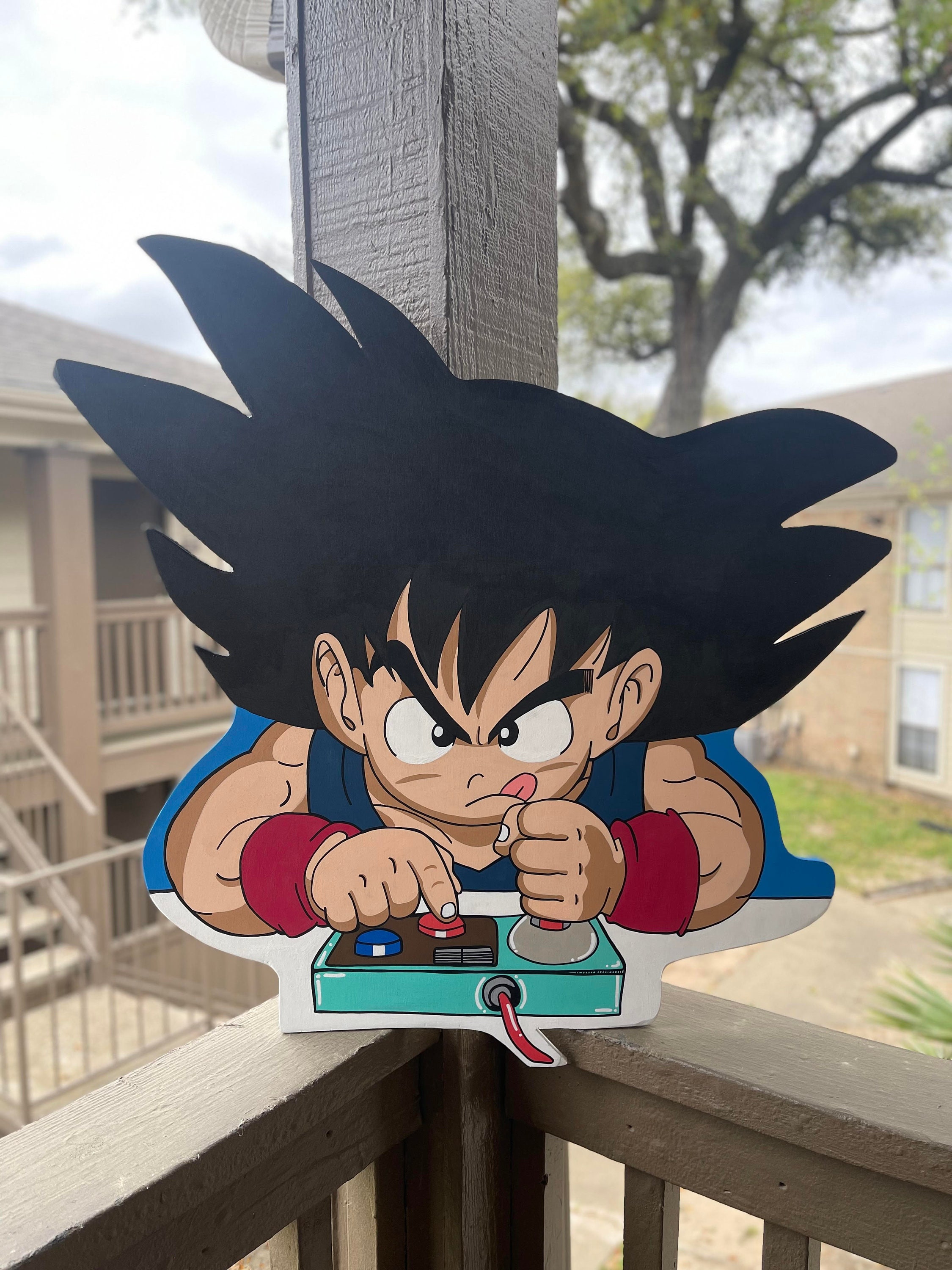 New Goku Painting - Etsy