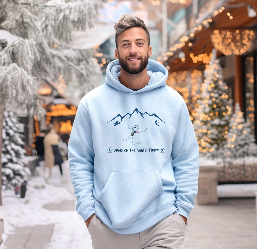 Ski Hoodie, Skier Hoodie, Snow Hoodie, Winter Hoodie, Winter Apparel - Etsy