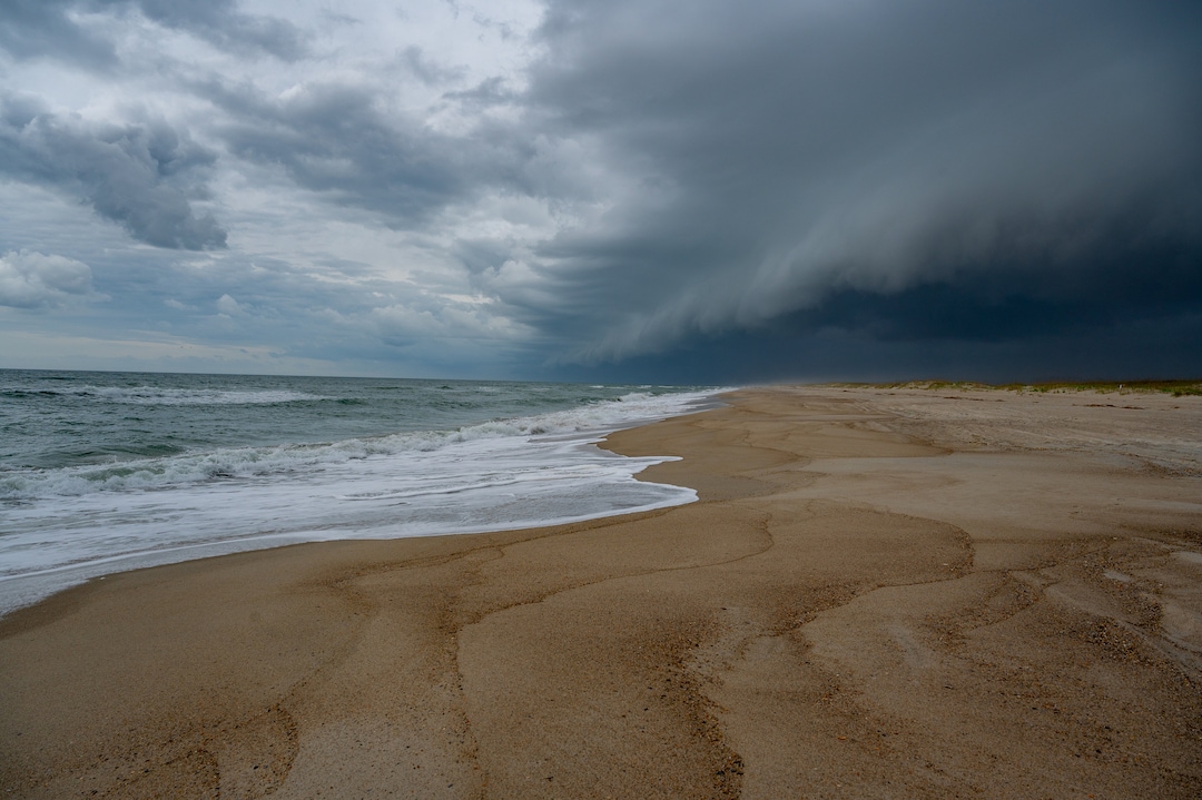 Beach Storm Clouds Photograph, Storm Print, Beach Print, Beach Art ...