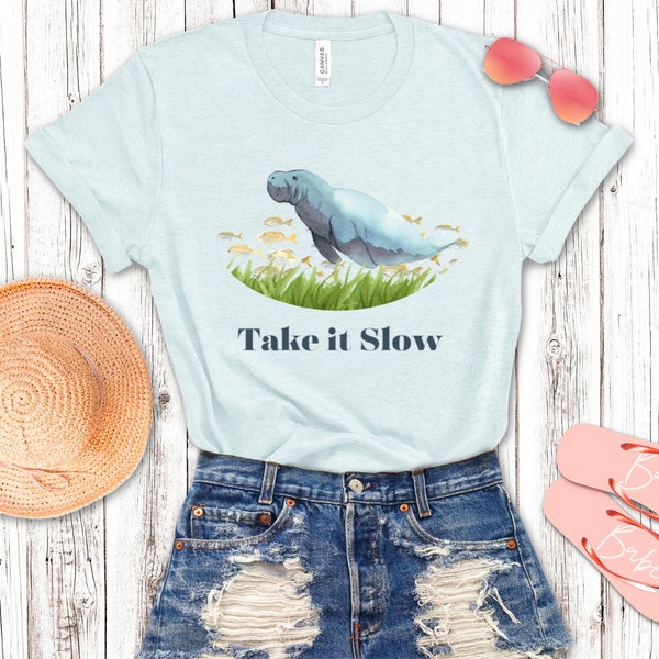 Manatee T Shirt - Etsy