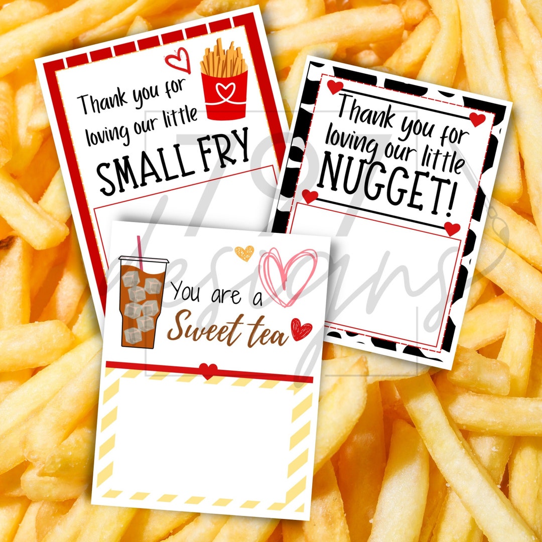 Adorable Fast Food Themed Teacher Appreciation Gift Card Holder ...