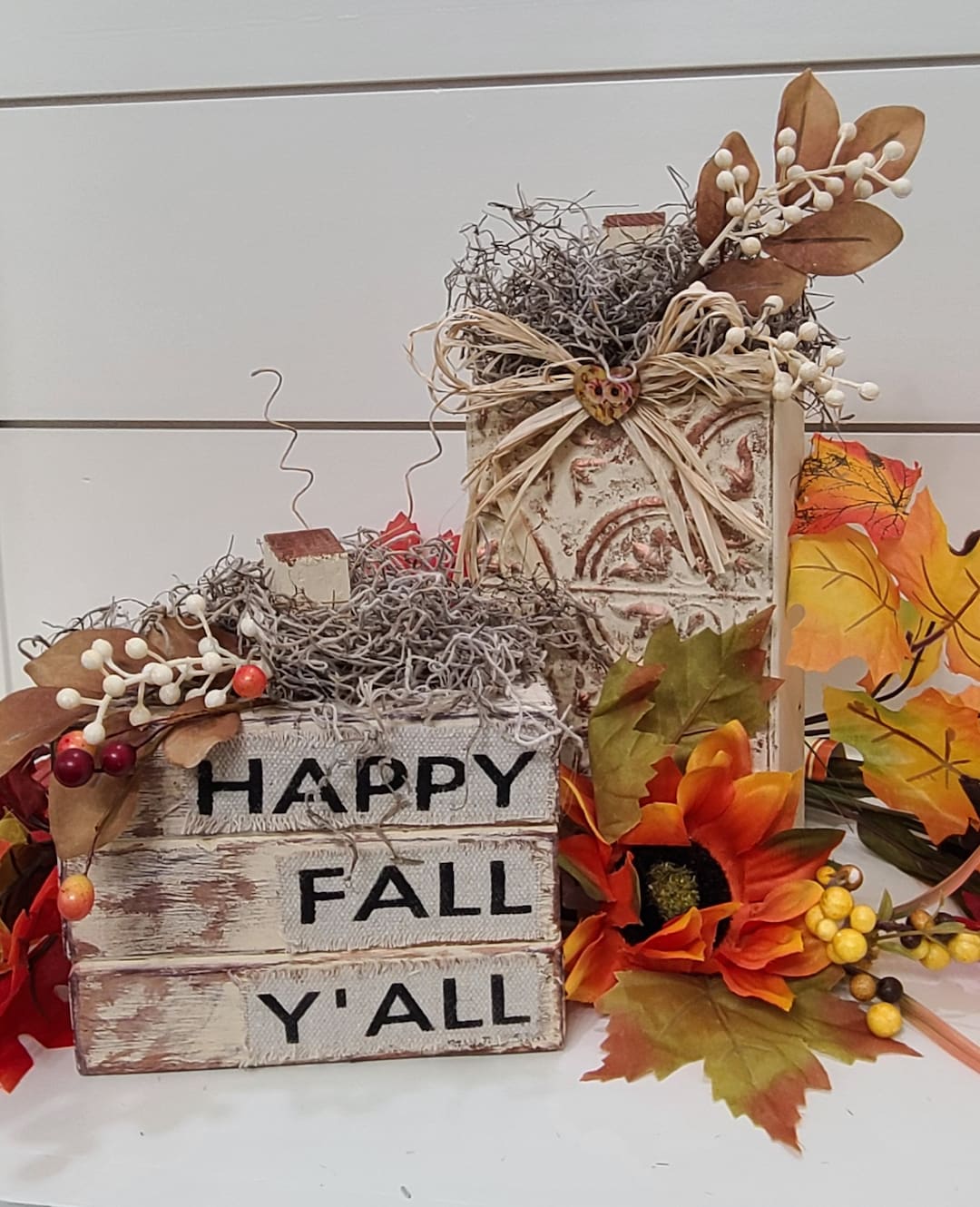 Happy Fall Y'all Shelf Sitter - Etsy