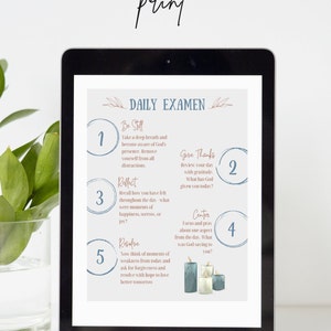 Christian/catholic Daily Examen ignatian Spiritual Exercise - Etsy