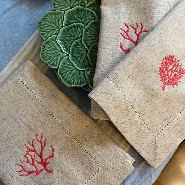 Coral Embroidery - Etsy