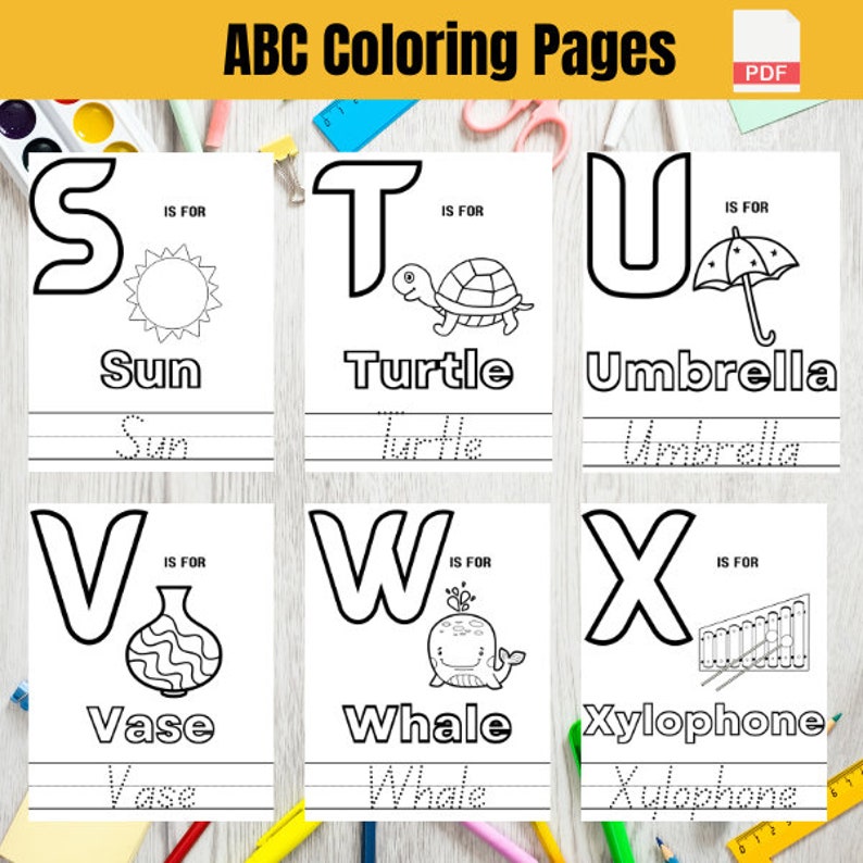 Printable Coloring Pages, Alphabet Coloring Pages, Print and Color ...