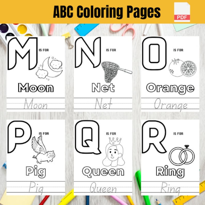 Printable Coloring Pages, Alphabet Coloring Pages, Print and Color ...