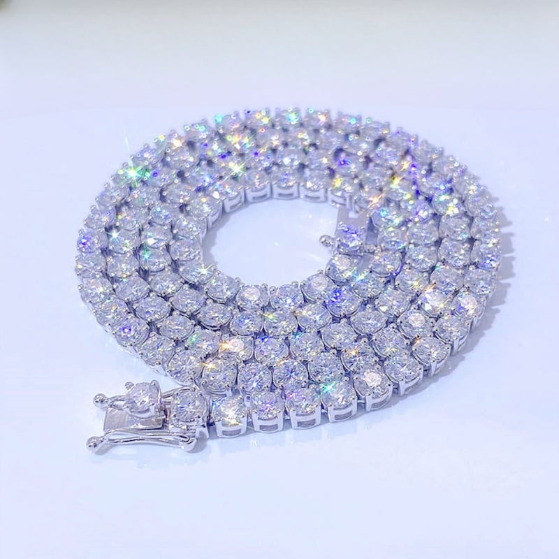 Buy Vvs Diamond Chain Online In India - Etsy India