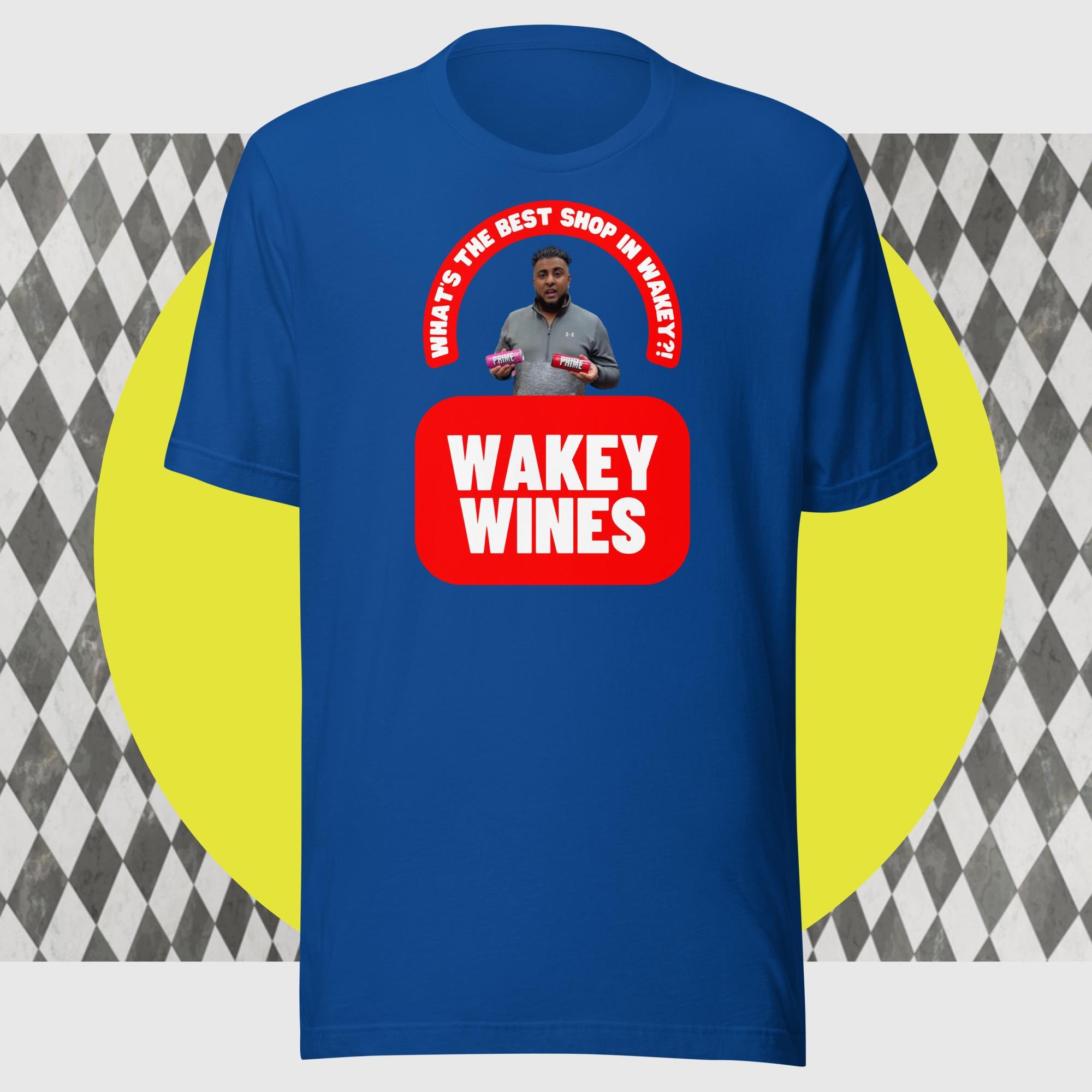 WAKEY WINES Unisex T-shirt Unofficial Wakefield Wines, Viral Tiktok ...