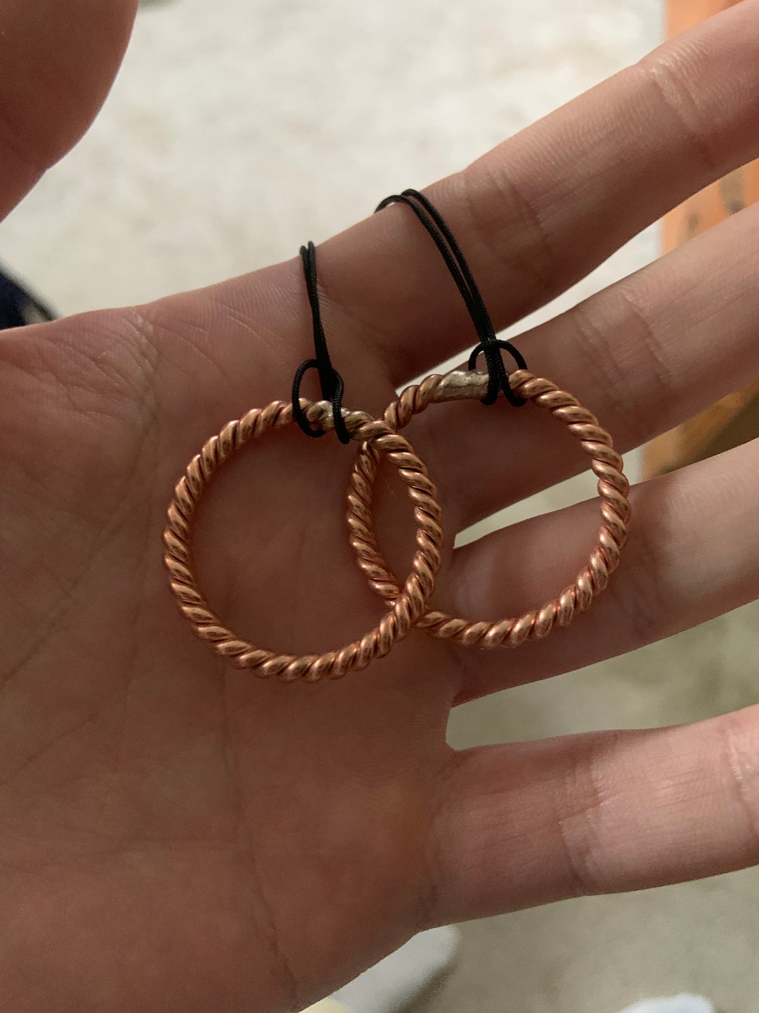 432mhz Tensor Ring Pendant Scalar Energy Necklace - Etsy