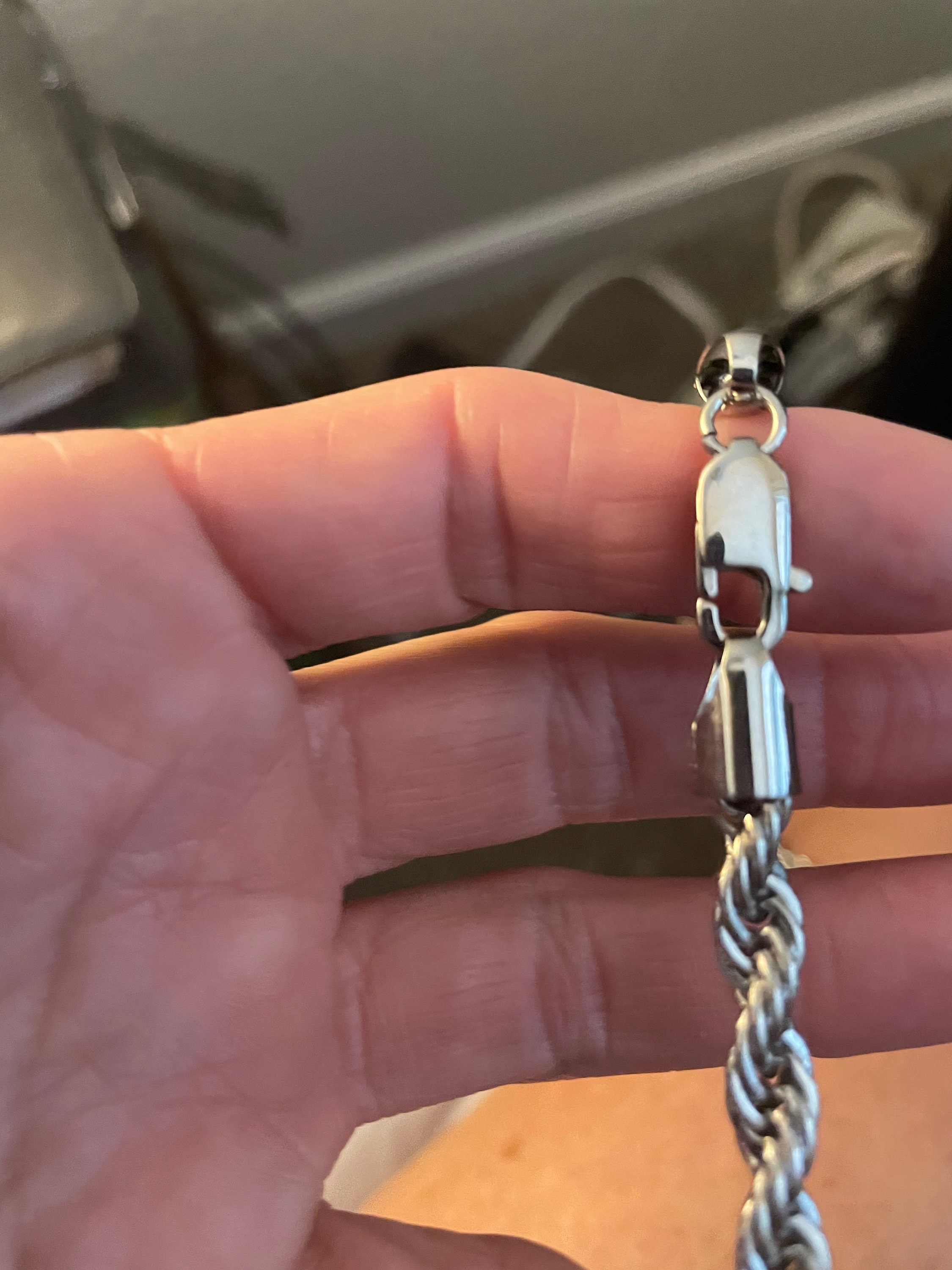 Heavy Stainless Steel Rope Chain - Etsy