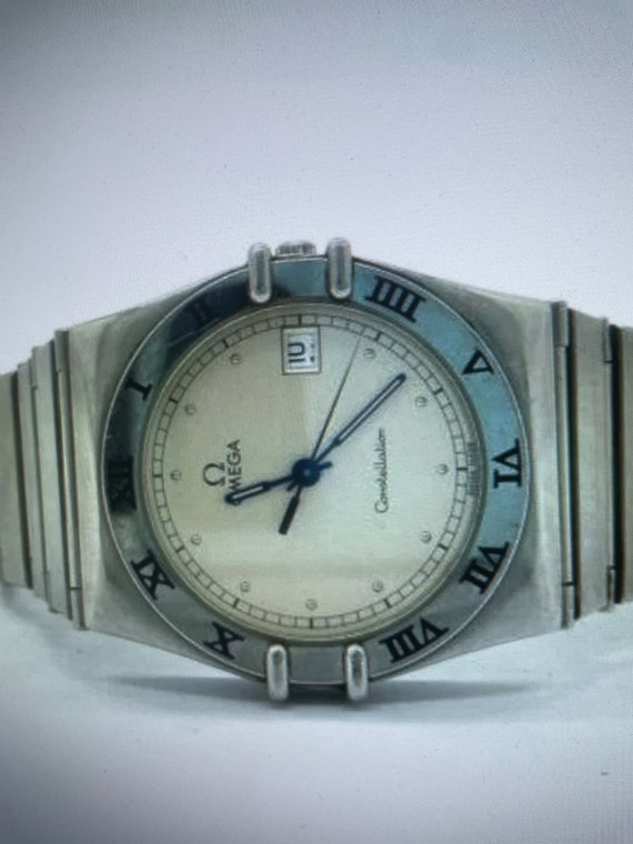 Authentic vintage, omega, constellation, silver, and … - Gem