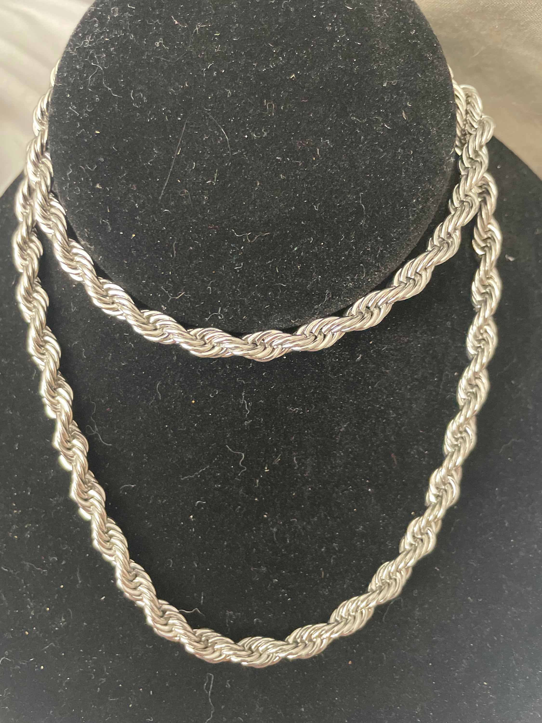 Heavy Stainless Steel Rope Chain - Etsy