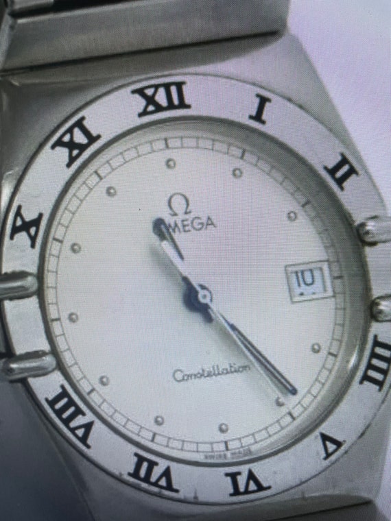 Authentic vintage, omega, constellation, silver, and … - Gem
