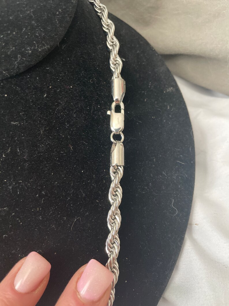 Heavy Stainless Steel Rope Chain - Etsy