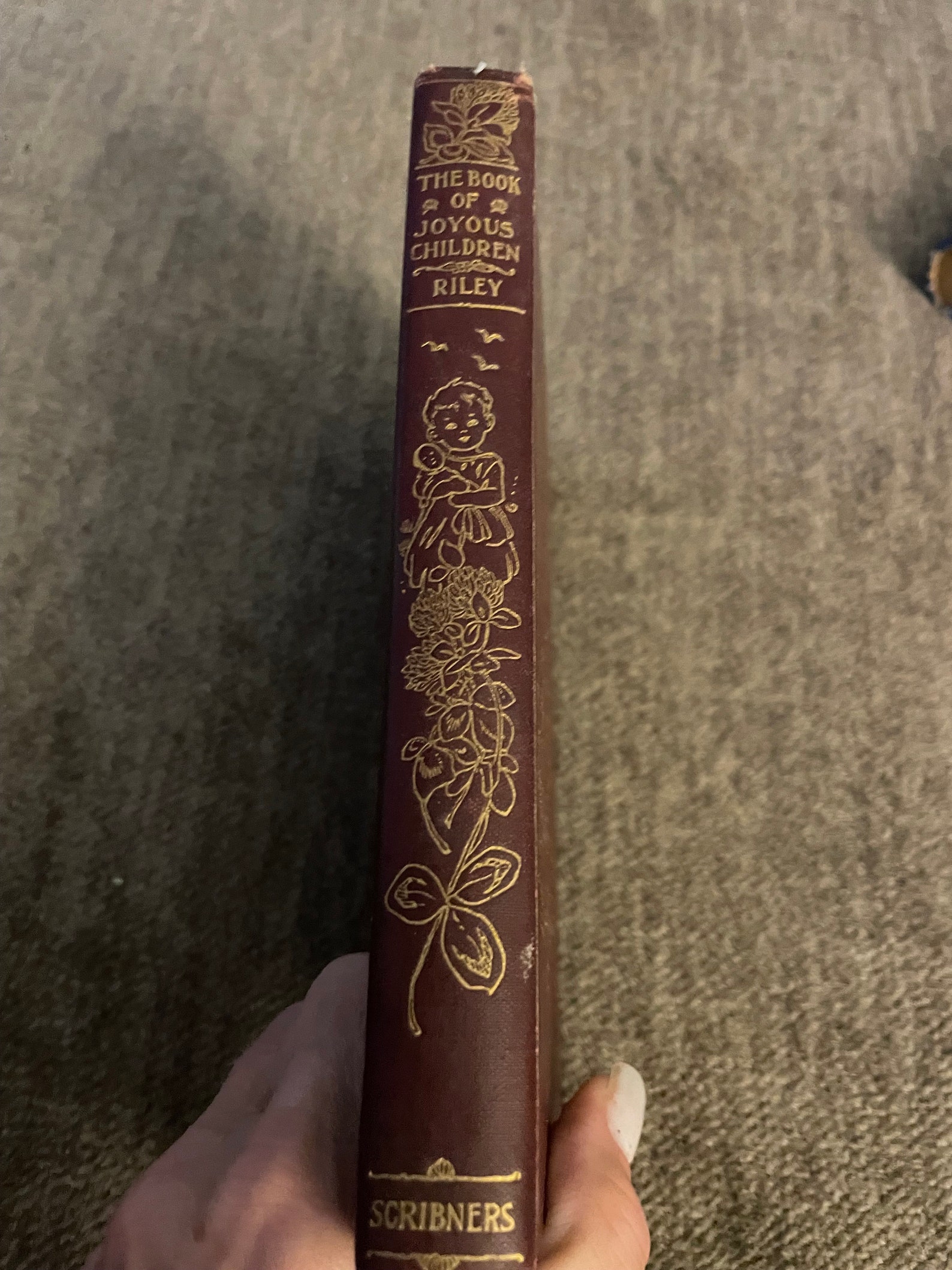 The Book of Joyous Children, by James Whitcomb, Riley, 1902 - Etsy