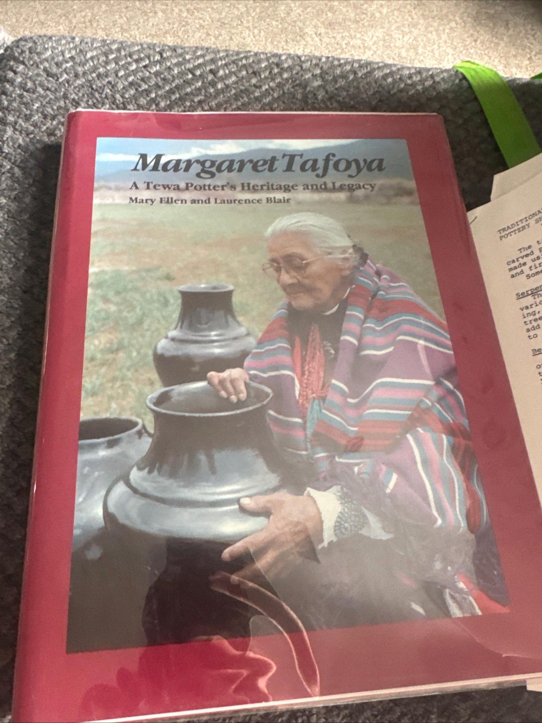 Margaret Tafoya, A Tewa Potter’s Heritage and Legacy. Signed First ...