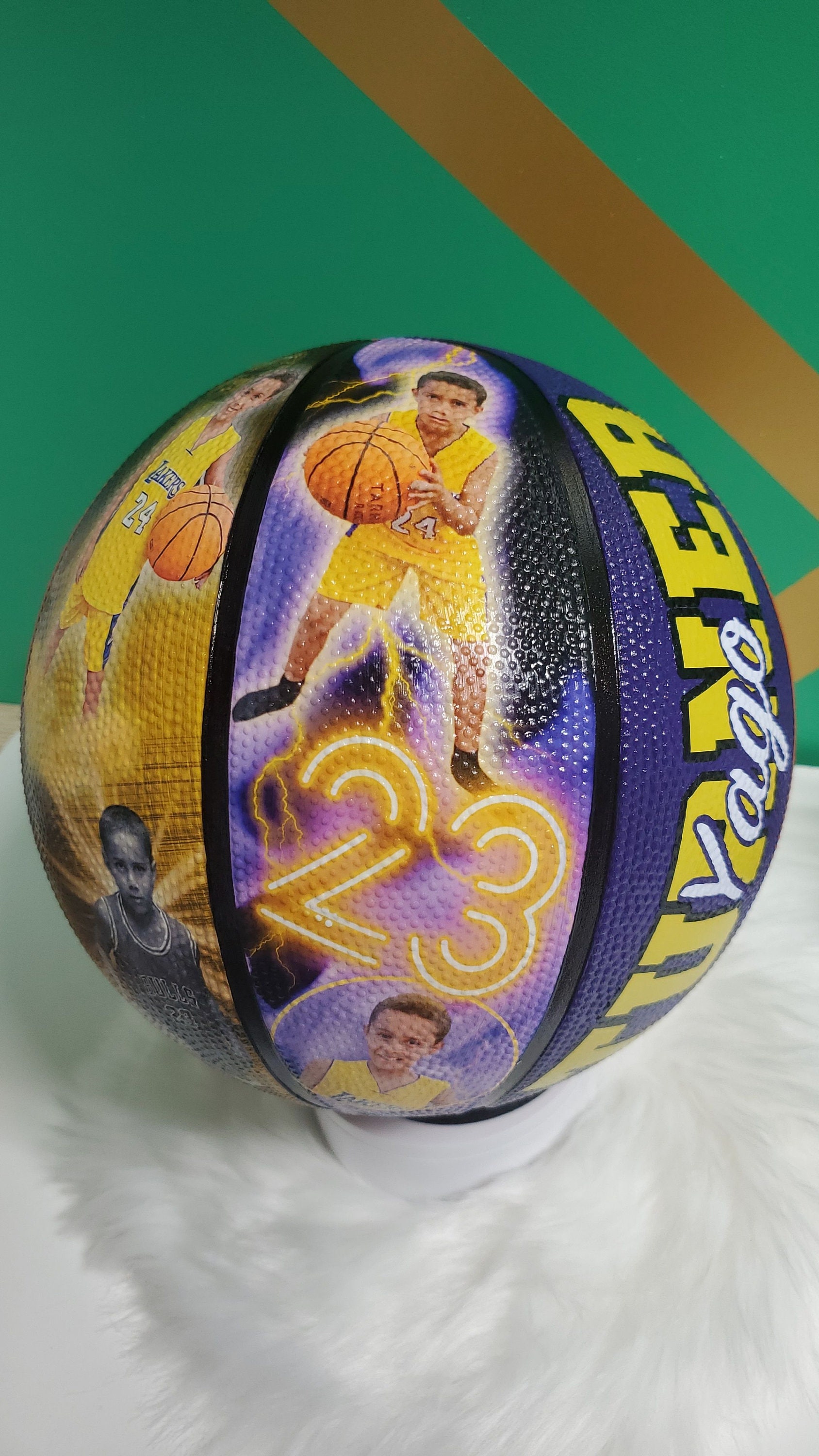 Custom Basketball, Personalized Basketball, Photo Ball, Birthday Gift ...
