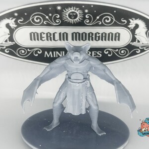 Dnd Bat Folk RPG Tabletop Pathfinder Miniature Roleplay Dungeon Master ...