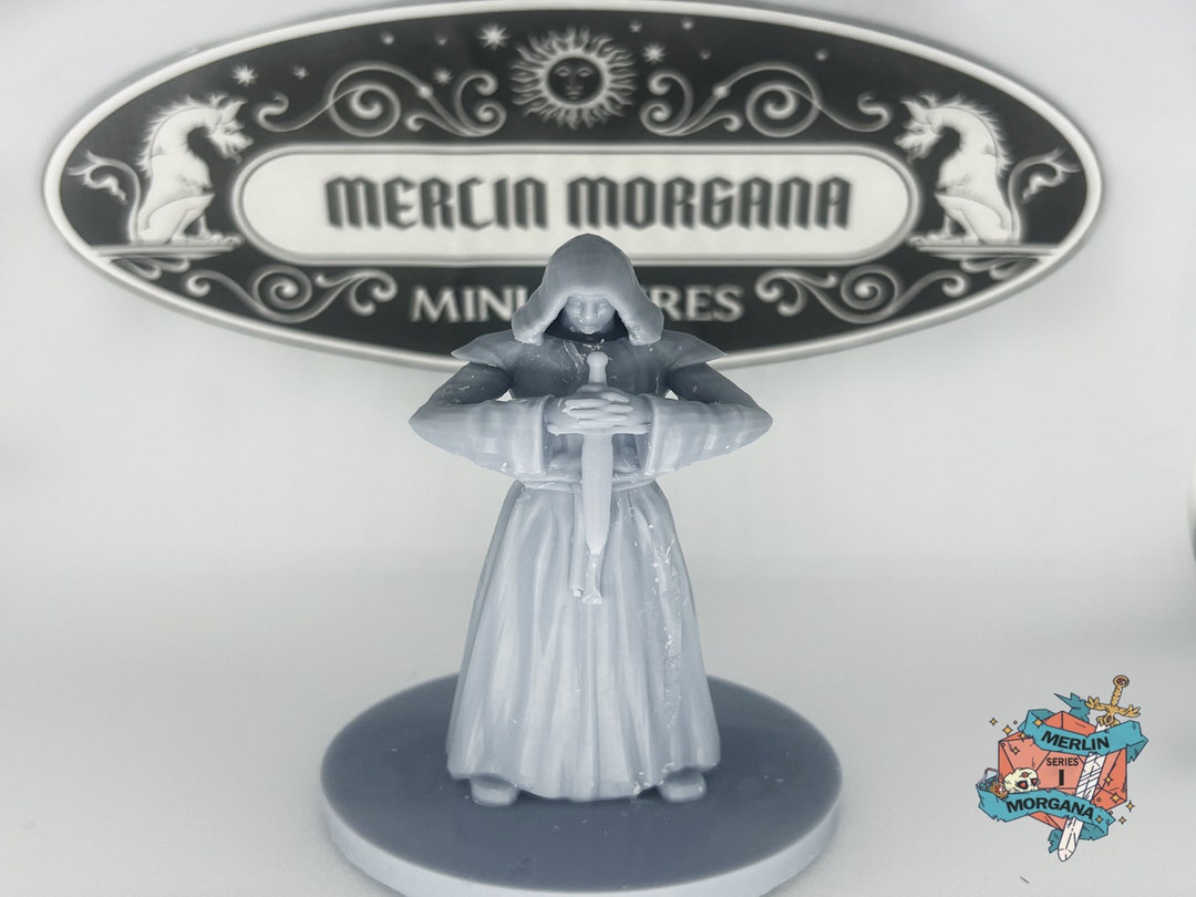 Dnd Cultist RPG Tabletop Pathfinder Miniature Roleplay Dungeon Master D ...