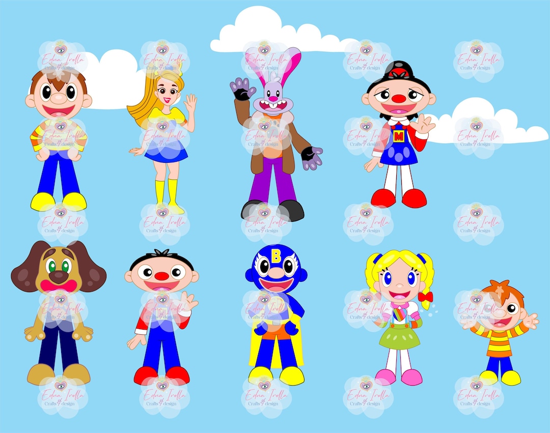 Bely and Beto Cartoon Characters - Etsy