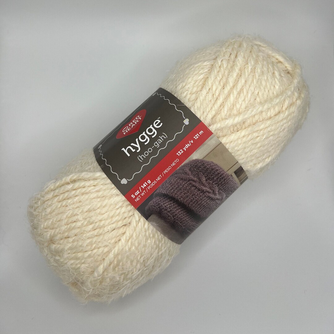 Red Heart Hygge Knitting Yarn. Pearl. Snow. Cloud. Sterling. Powder ...