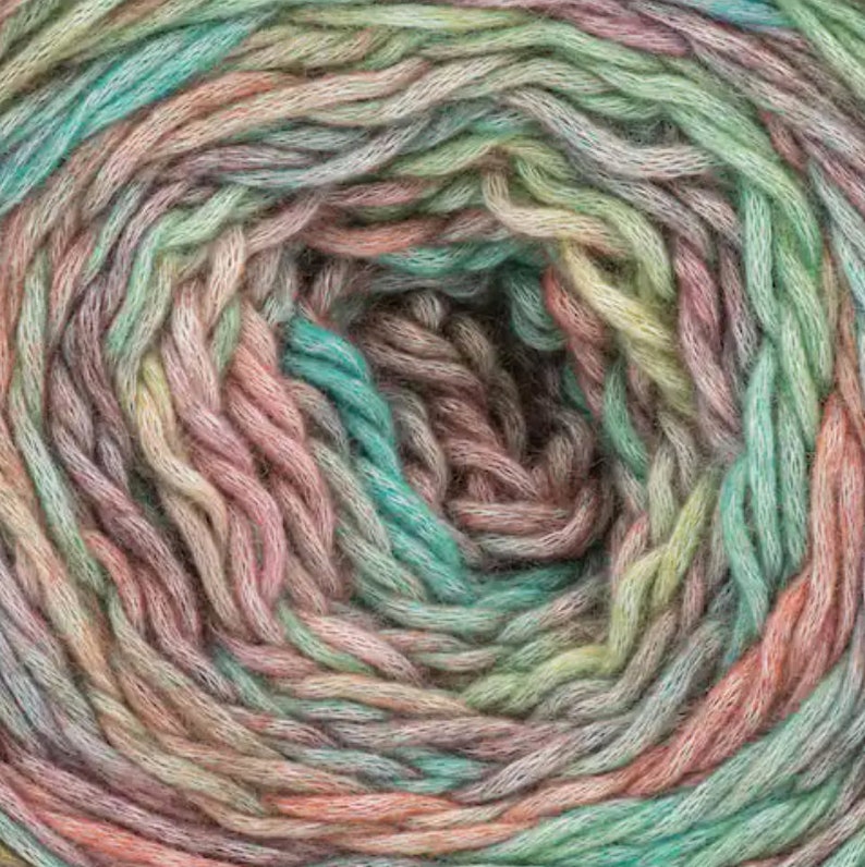 Caron Blossom Cakes Yarn. Macaw. Tropical Bloom. Radiant - Etsy