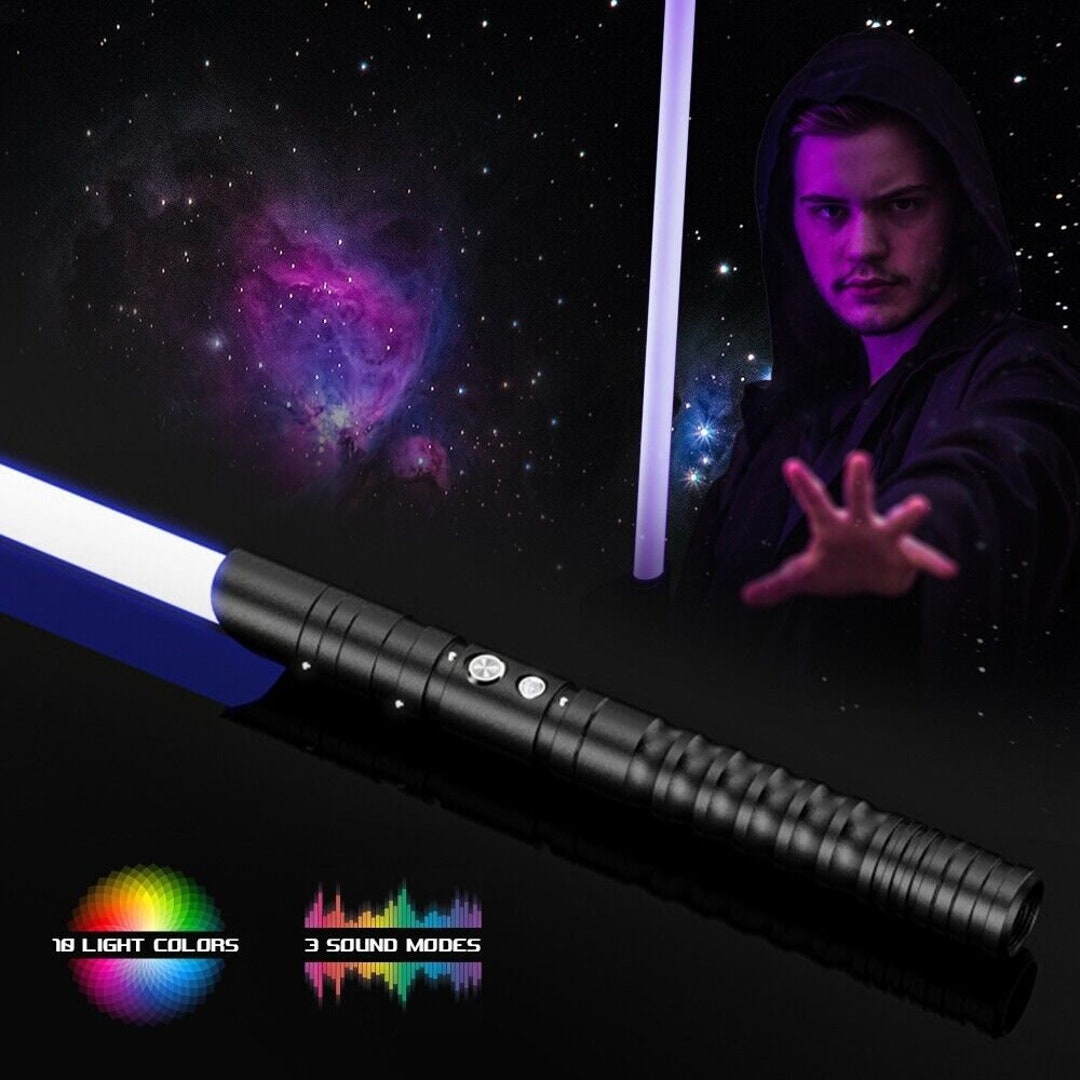 Rechargeable FX Dueling Lightsaber, Realisic Sound Effects and Colors ...