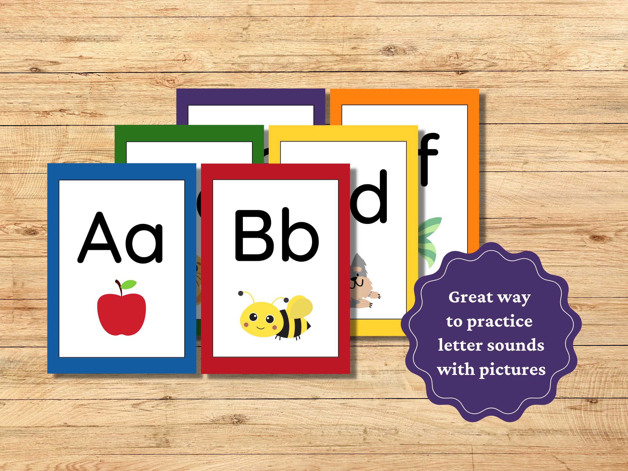 Alphabet Posters, A-Z Printable Posters, Posters to Practice Letter ...