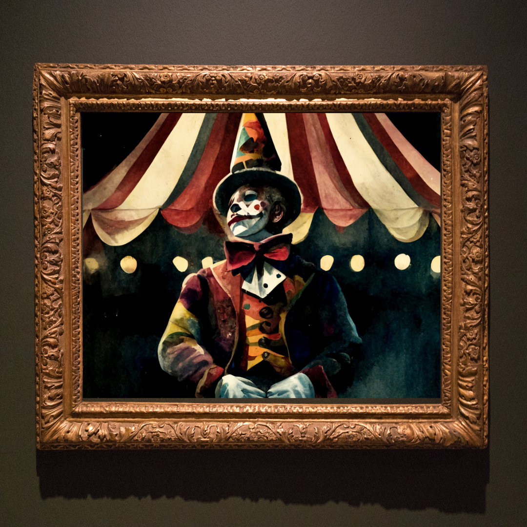 4 Printable Paintings | Circus Themed Paintings | Vintage Circus Prints ...