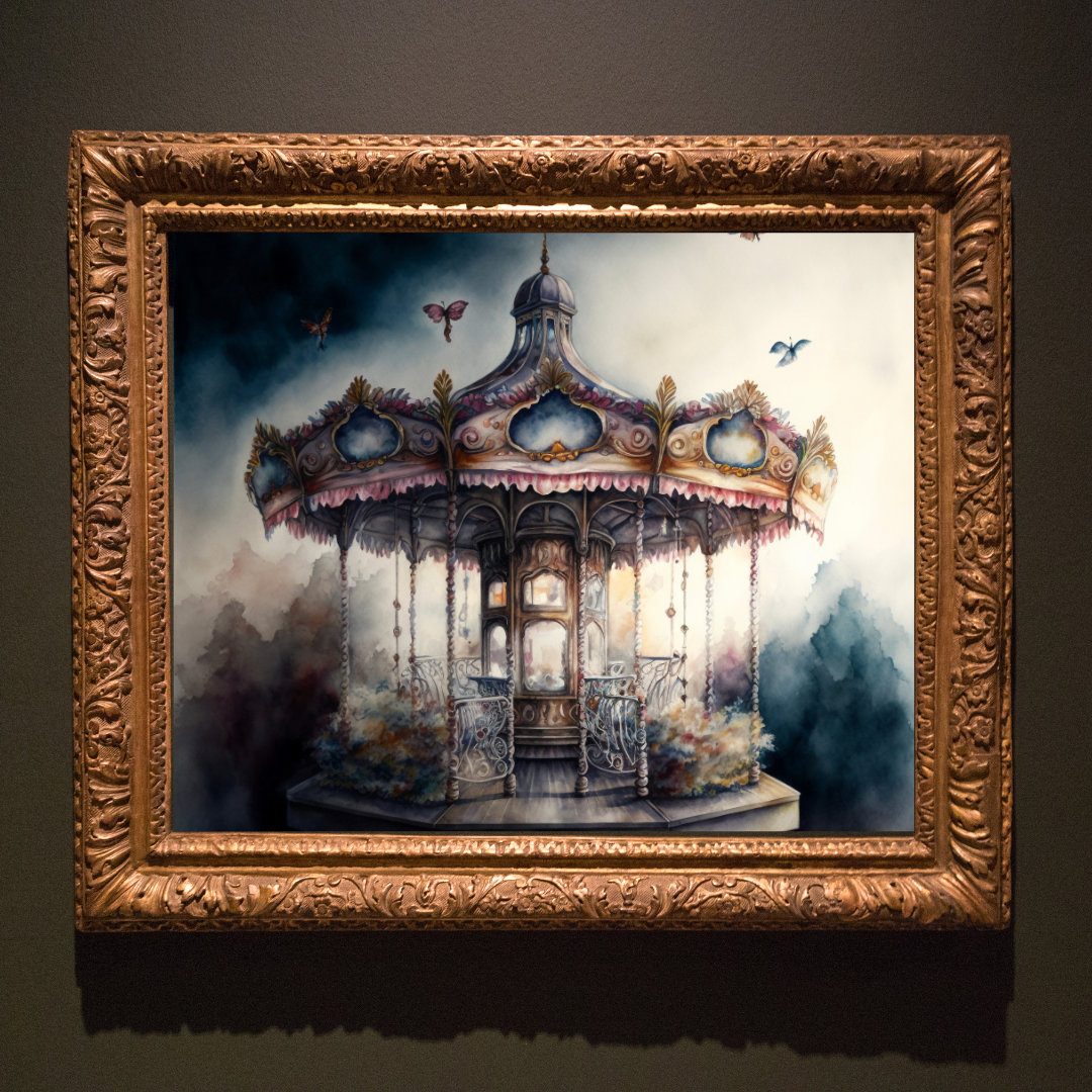 4 Printable Paintings | Circus Themed Paintings | Vintage Circus Prints ...