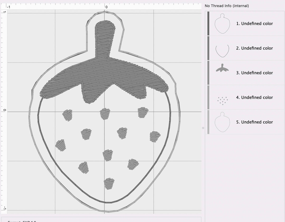 ITH Strawberry File || Summer Feltie || Fruit Feltie || Machine ...