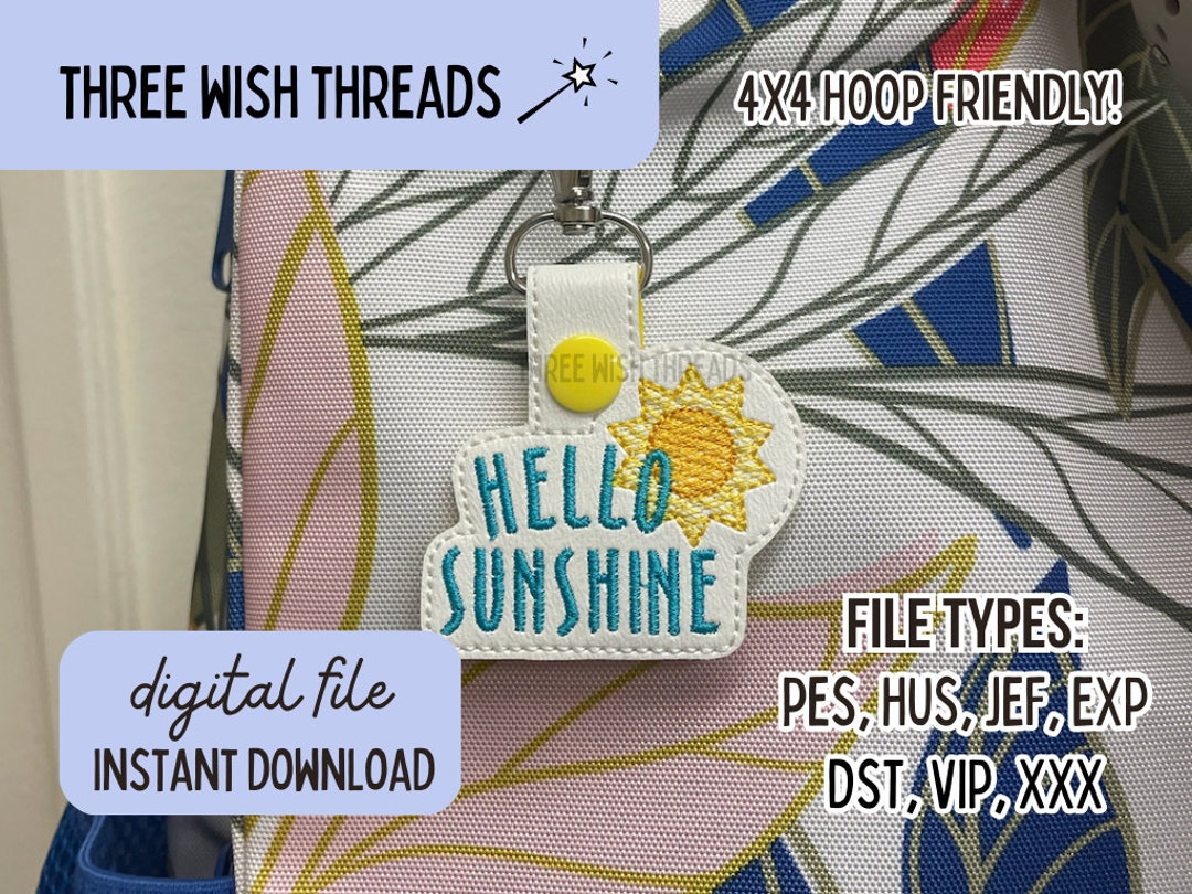 ITH Hello Sunshine Tab File || Positivity Snap Tab || Sun Tab ...