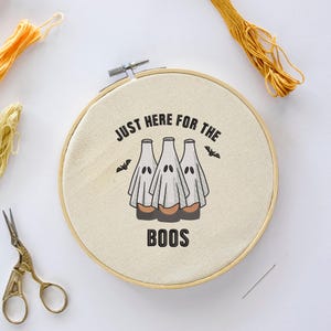 Here for the Boos Embroidery Design 5 Sizes, Halloween Machine ...