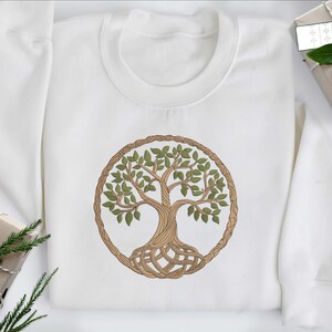 Tree of Life Embroidery Design 5 Sizes, Tree of Life Machine Embroidery ...