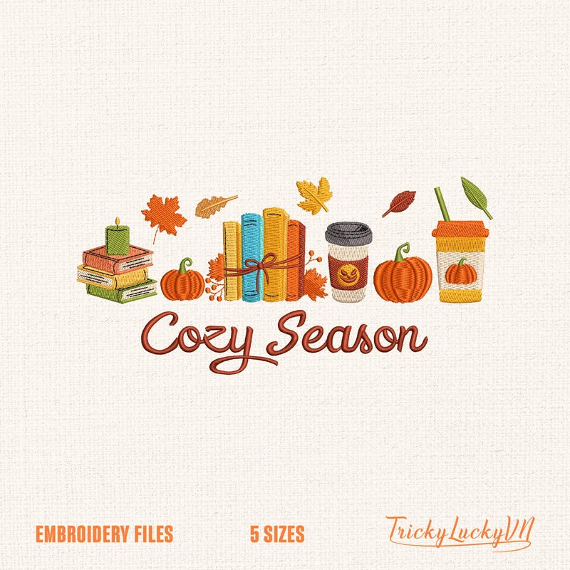 Fall Embroidery - Etsy