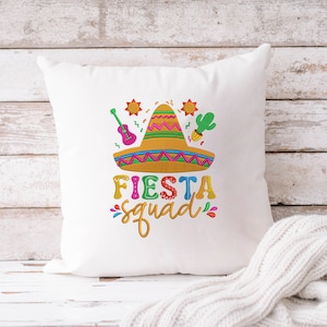 Fiesta Squad Embroidery Design 5 Sizes, Cinco De Mayo Embroidery Design ...