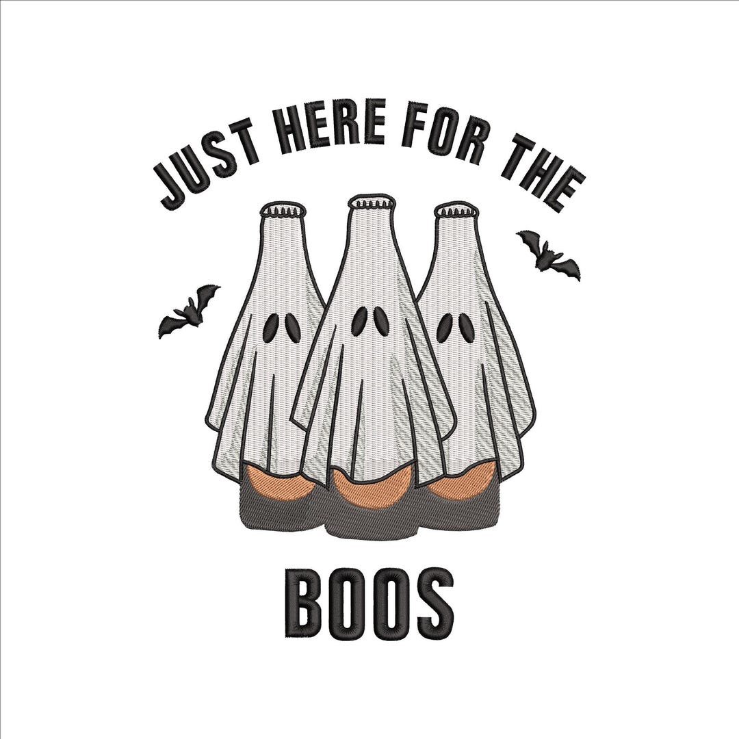 Here for the Boos Embroidery Design 5 Sizes, Halloween Machine ...