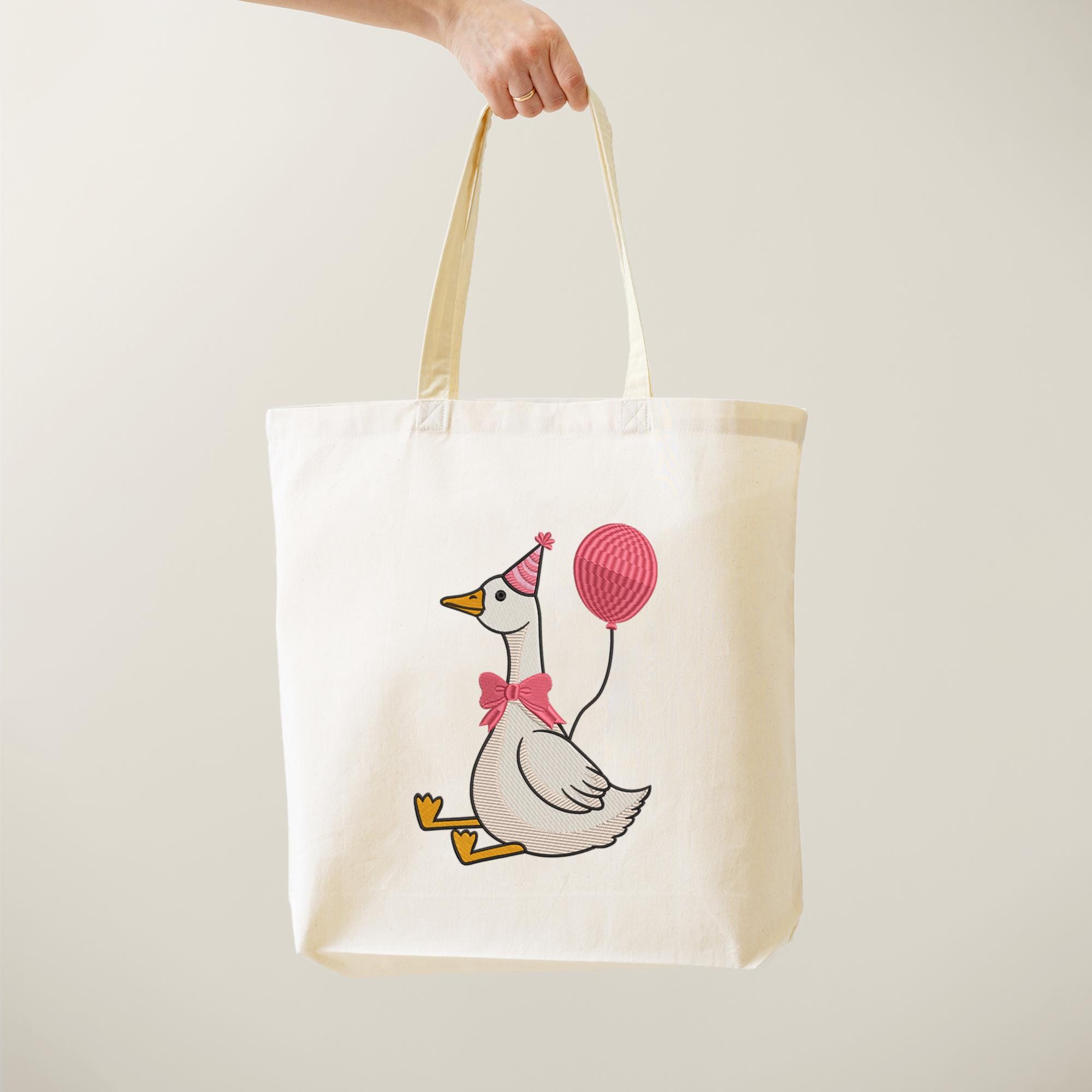 Silly Goose Birthday Balloon Embroidery design 5 Sizes, Silly Goose ...
