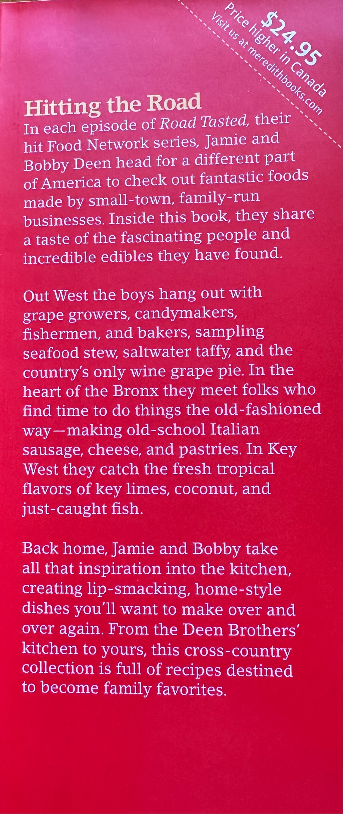 Recipes From the Road the Dean Brothers - Etsy