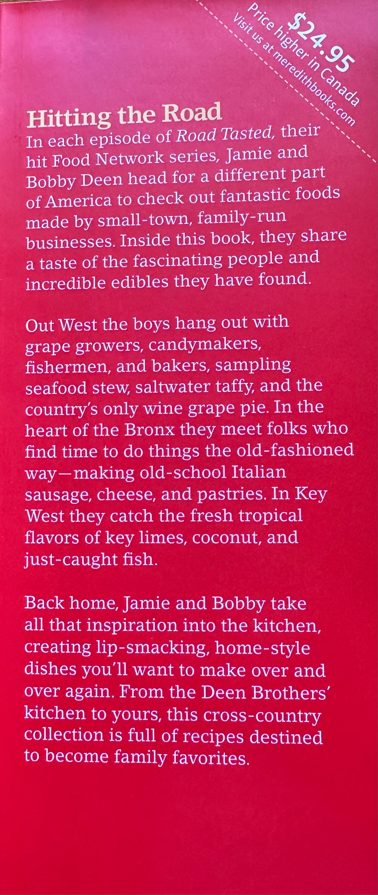 Recipes From the Road the Dean Brothers - Etsy